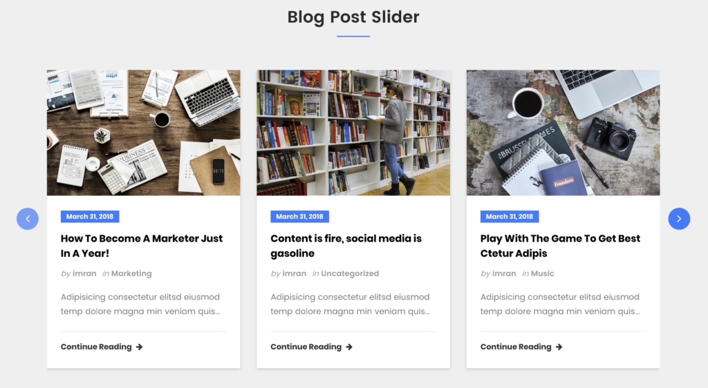 Post Slider or Grid - WPBean Documentation