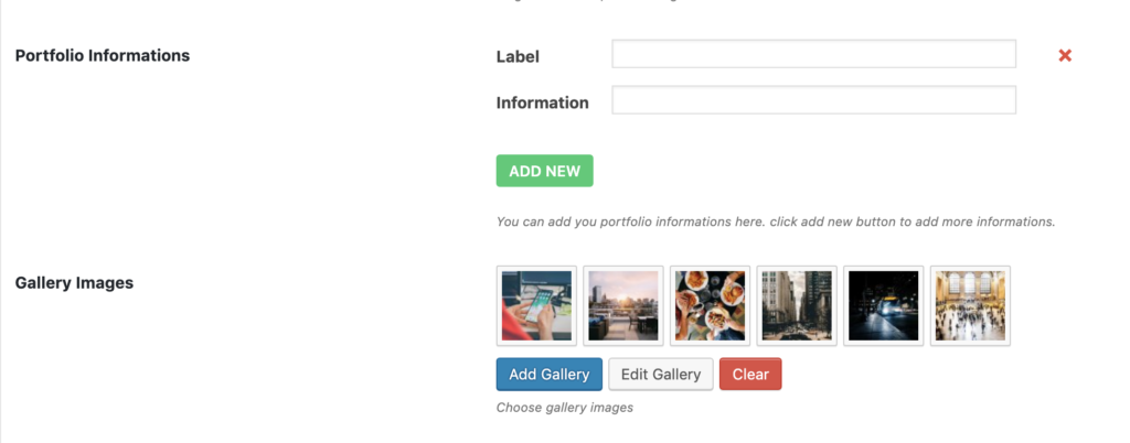 Showing A Portfolio Gallery - WpBean Documentation
