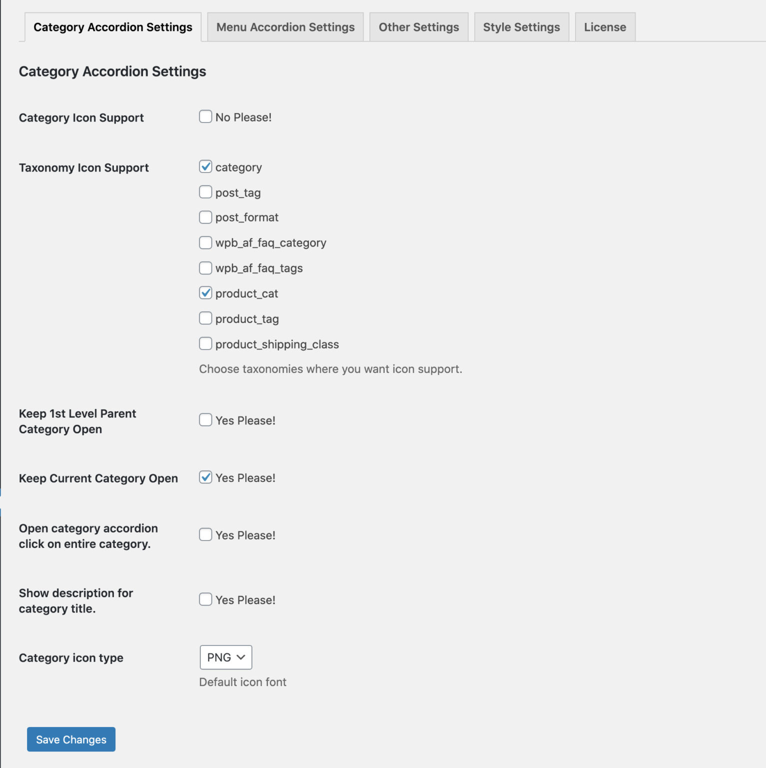 Plugins Settings - WpBean Documentation