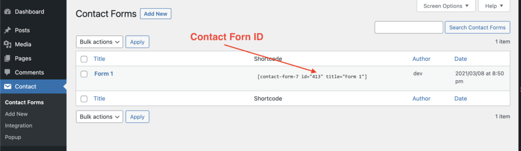ShortCode Parameters WpBean Documentation