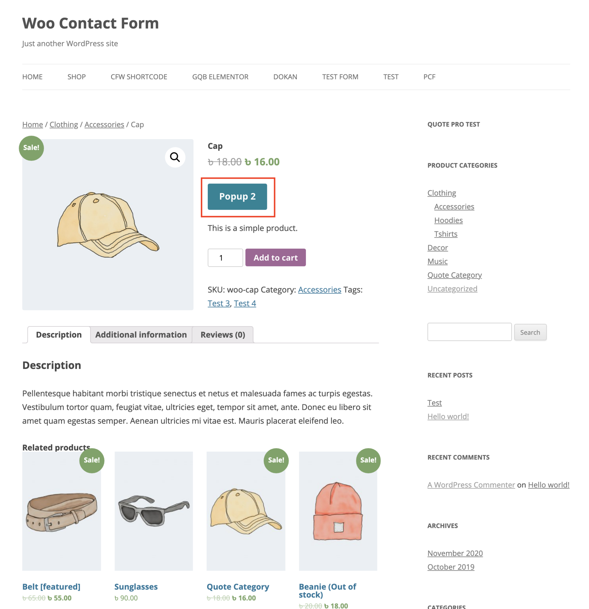 Action Hook Showing - WpBean Documentation